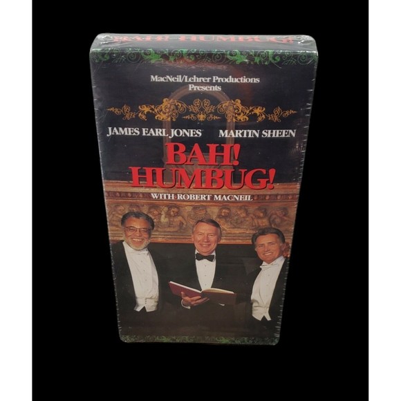 Media | Rare Bah Humbug A Christmas Carol Live Vhs | Poshmark